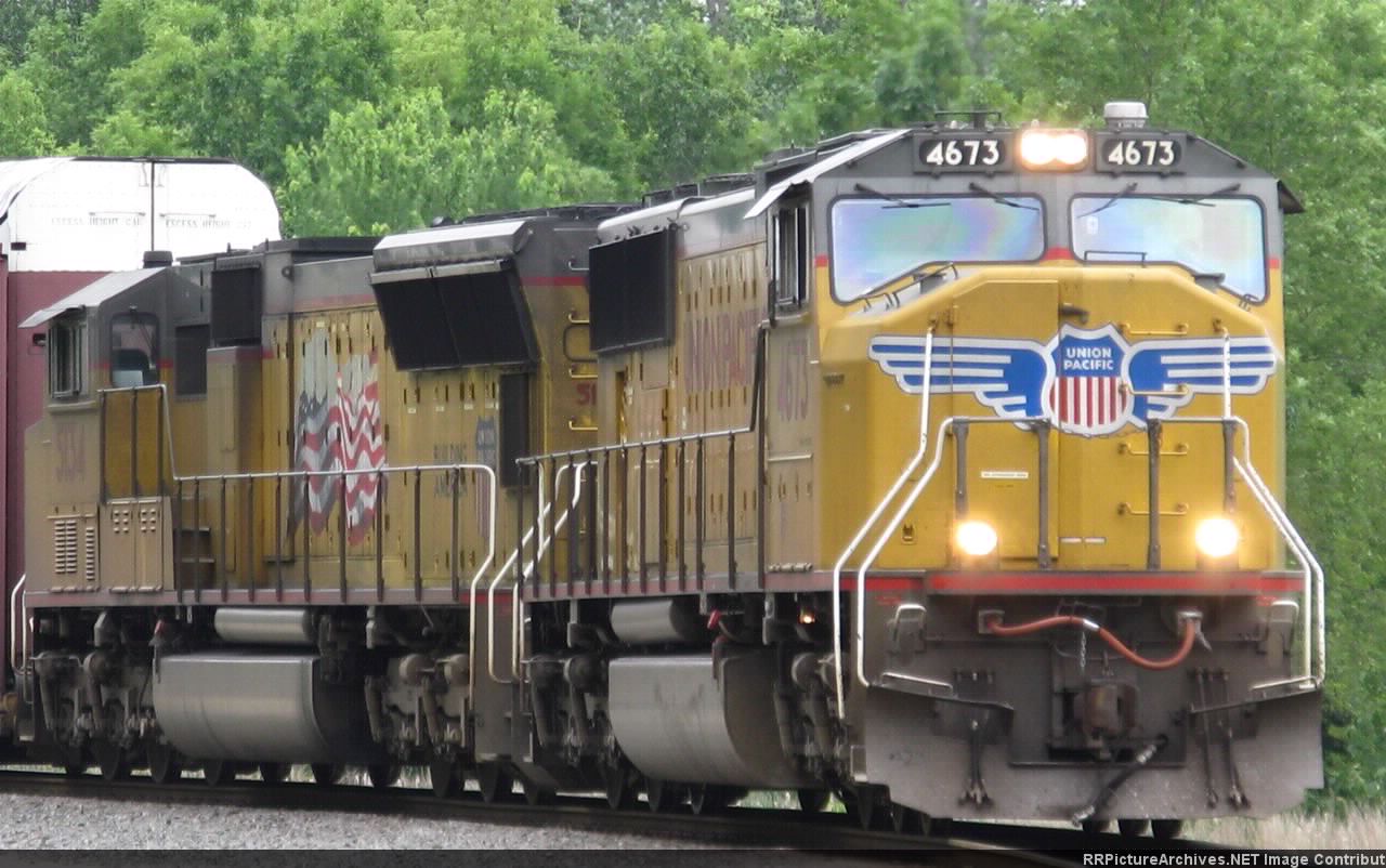 UP 4673 (SD70M)